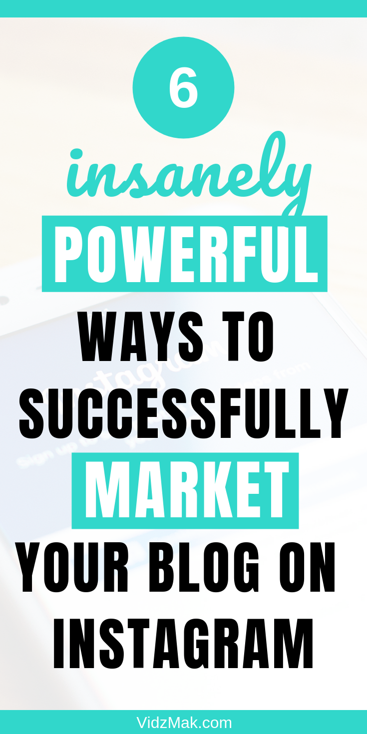 How to Promote Your Blog on Instagram for Massive Free Traffic – VidzMak